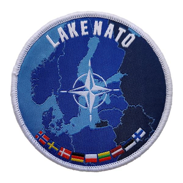 Lake NATO – velcromerkki – Northern Tactics