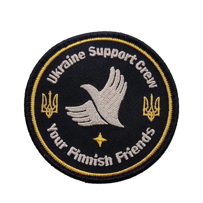Ukraine Support Crew – velcro patch – Northern Tactics