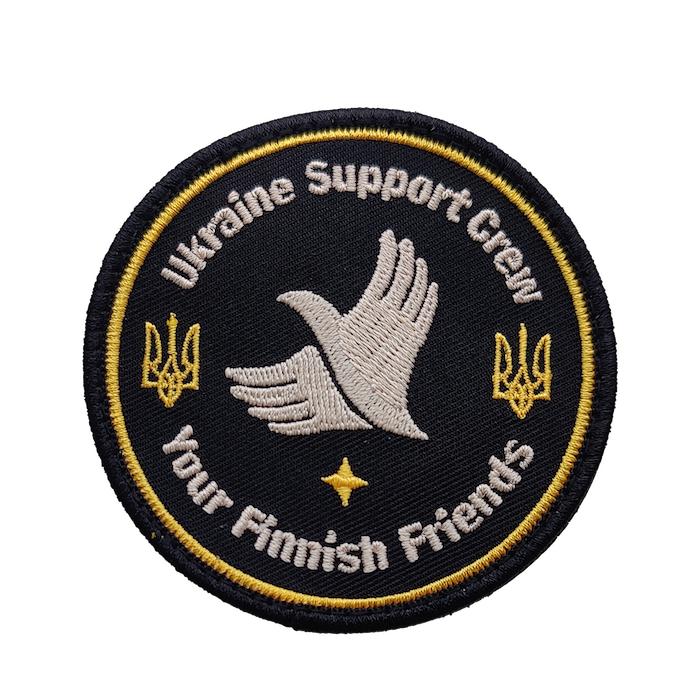 Your Finnish Friends Support Crew - velcromerkki