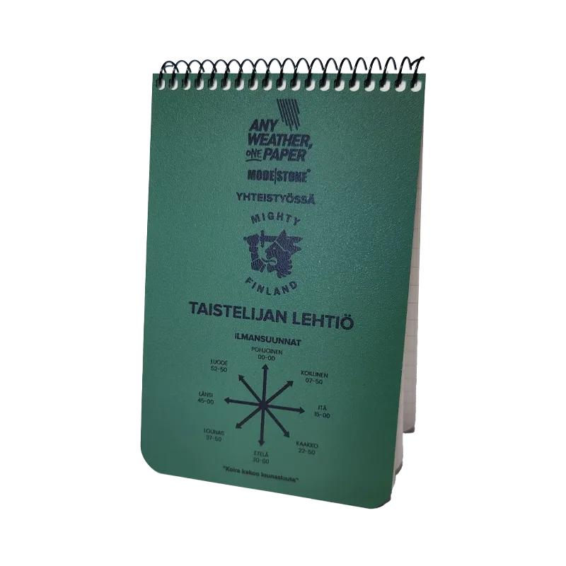 Modestone x Mighty Finland fighters notebook – Northern Tactics